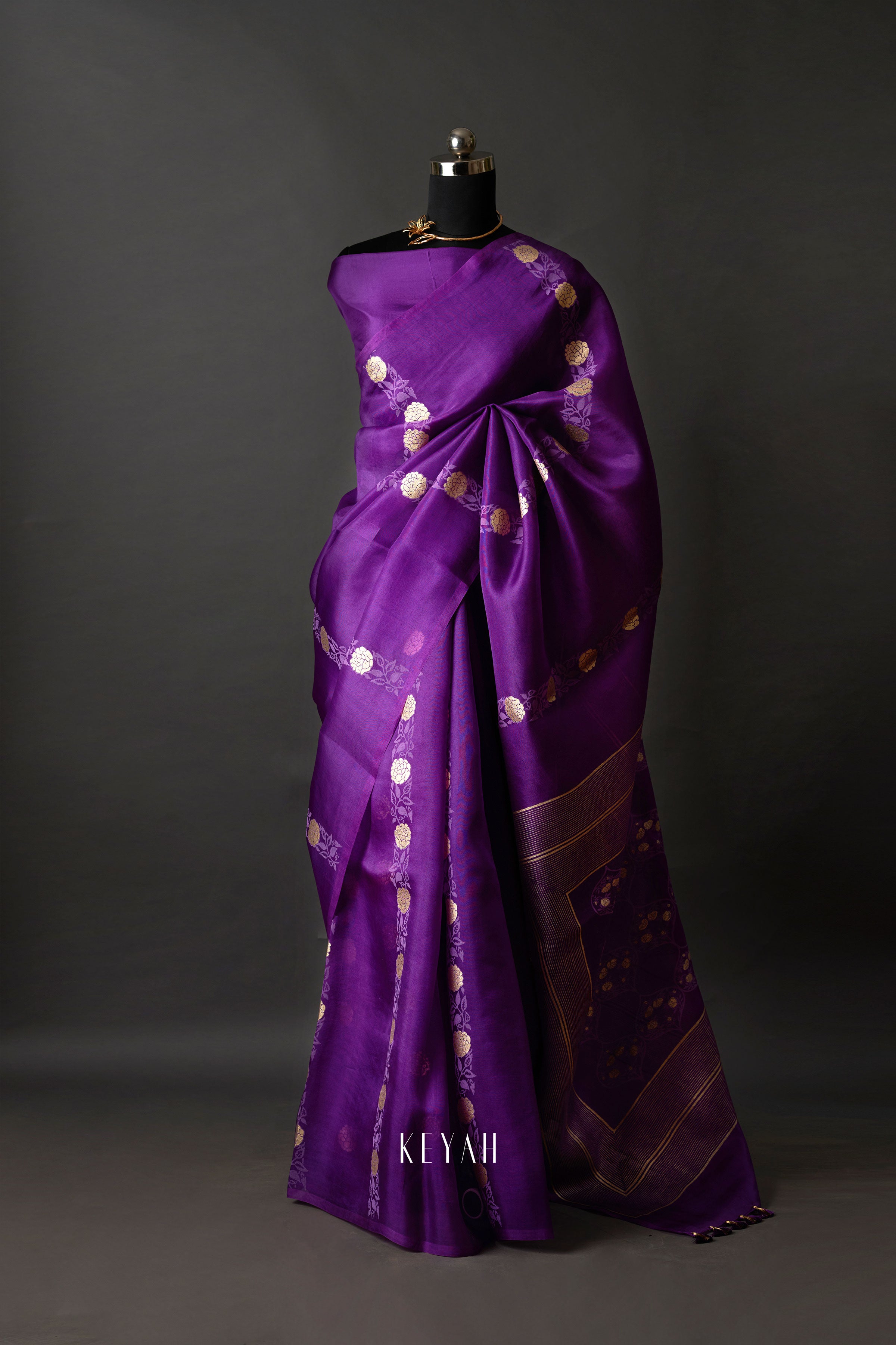 Purple Gold Roses – KEYAH®